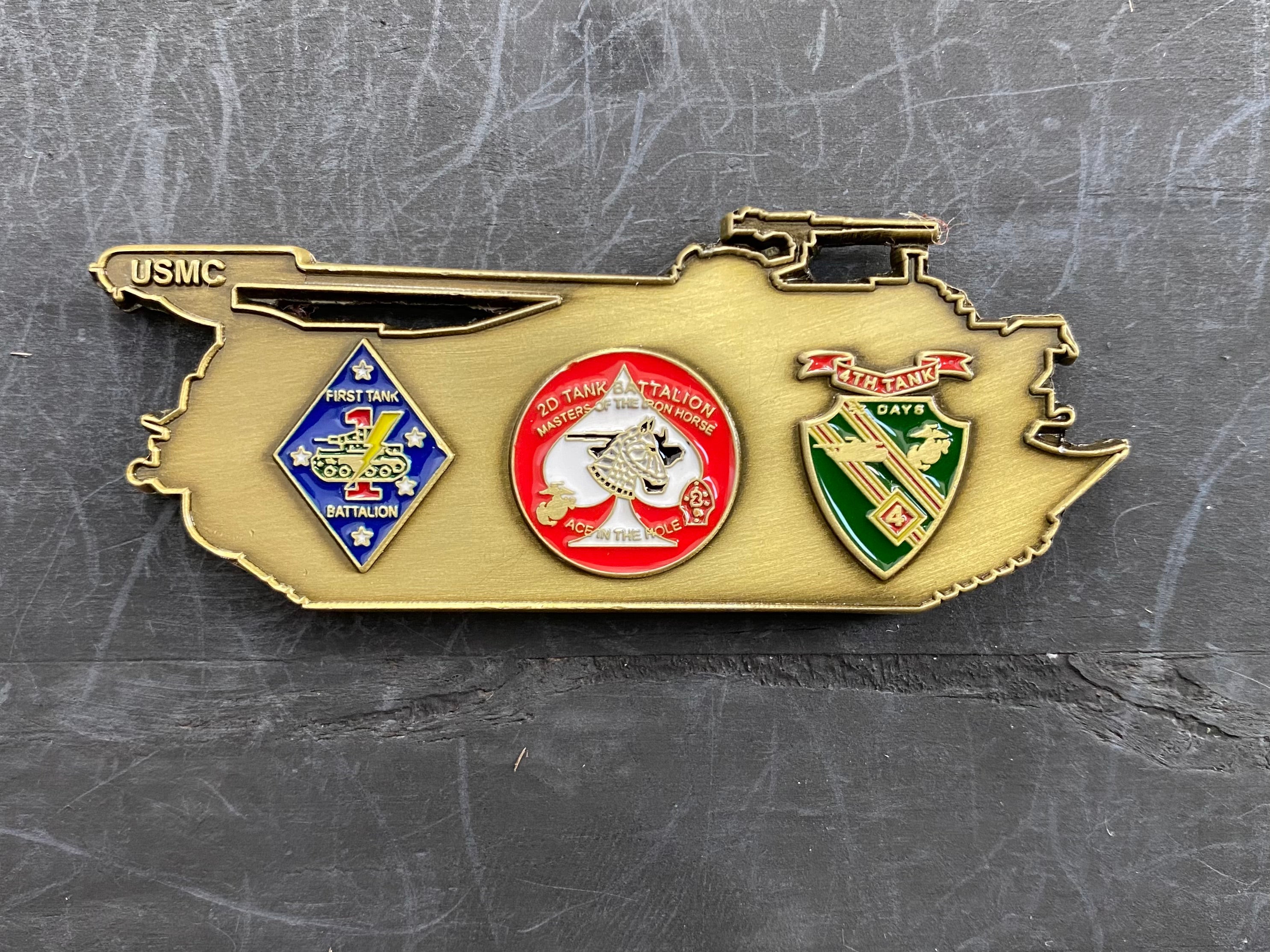 M88 USMC - Hercules - Challenge Coin – Elevation Uncoupled - Military ...