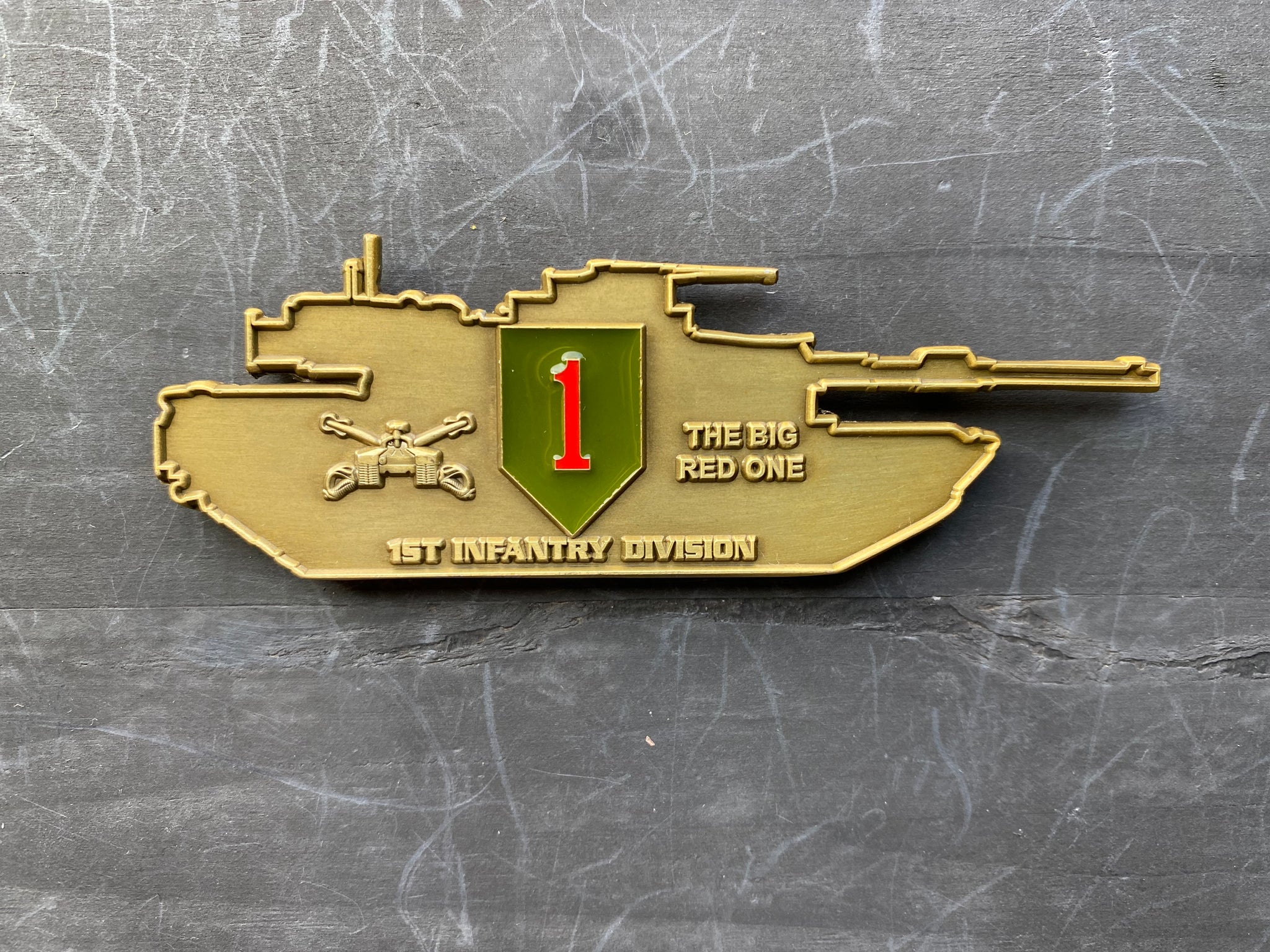ARMY - 1st Infantry Division - Big Red One - Challenge Coin – Elevation ...