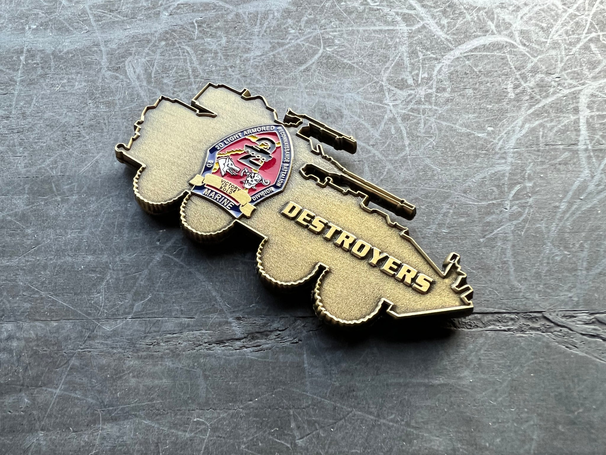 2nd Light Armored Reconnaissance Battalion - 2nd LAR Destroyers - Chal ...