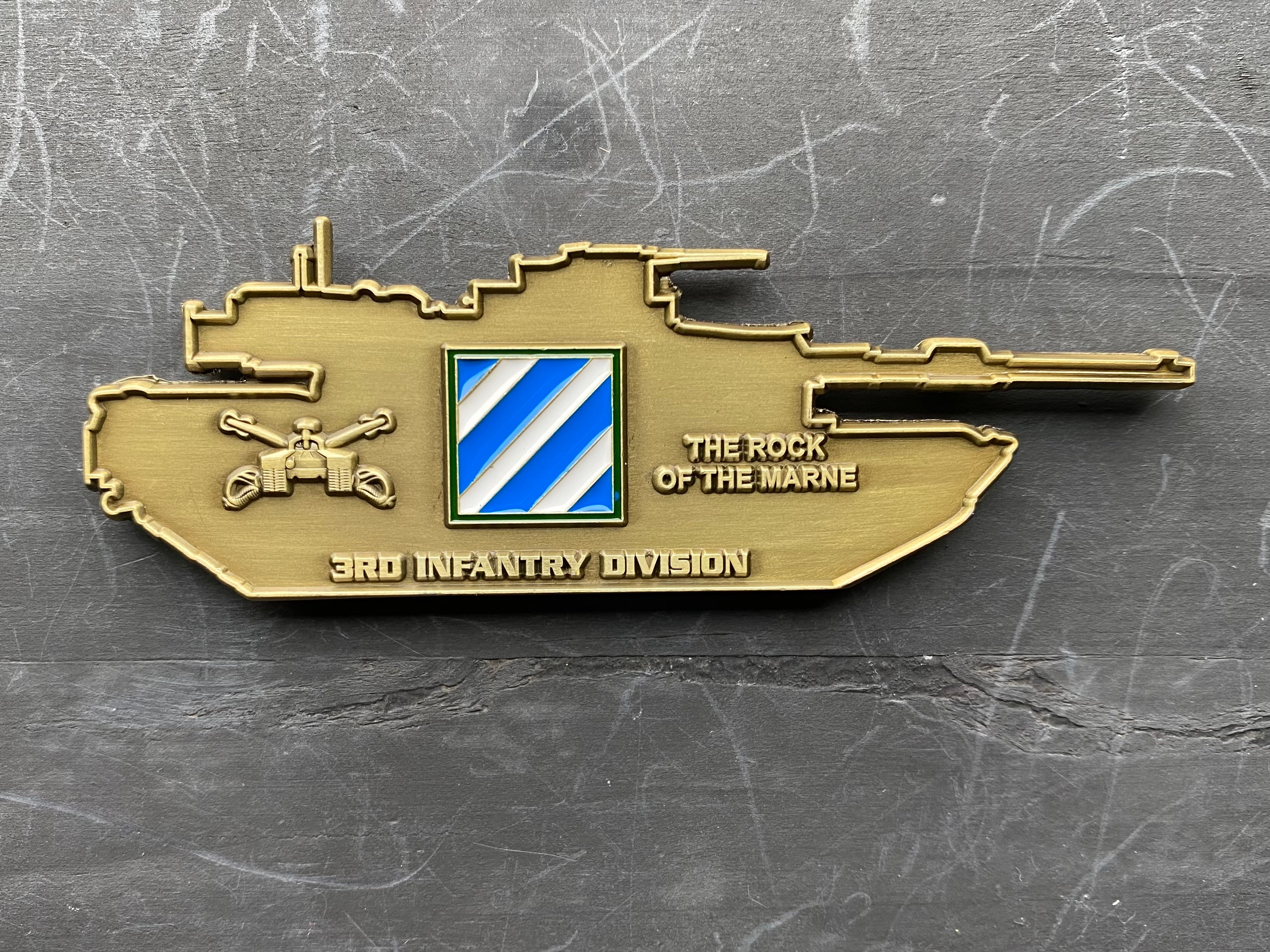 ARMY - 3rd Infantry Division - Rock of the Marne - Challenge Coin ...